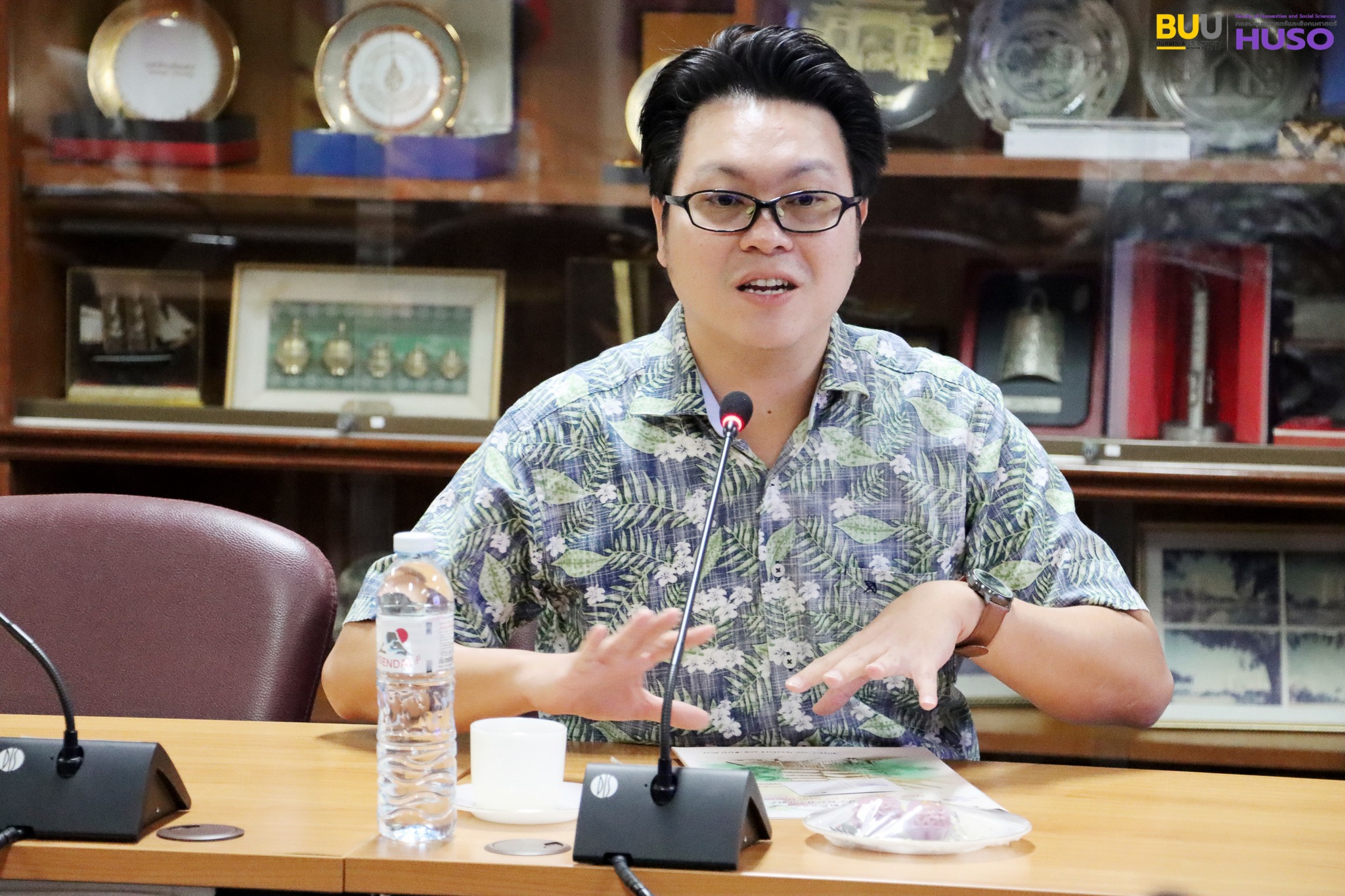 ต้อนรับ Assistant Professor Kim Hyung Min คณะสังคมศาสตร์ มหาวิทยาลัยชุงนัม